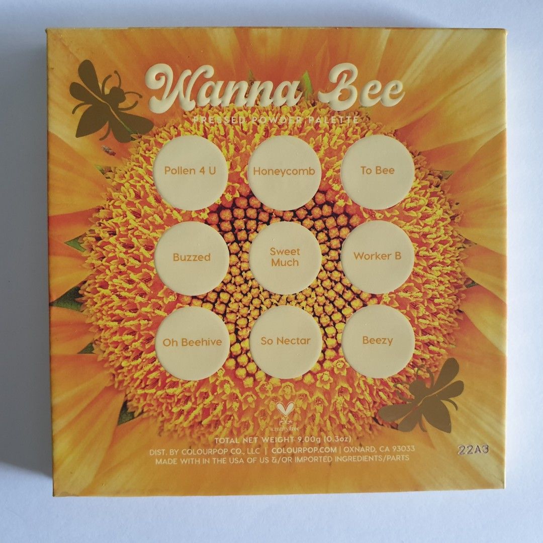 Colourpop Wanna Bee palette (defects), Beauty & Personal Care, Face ...