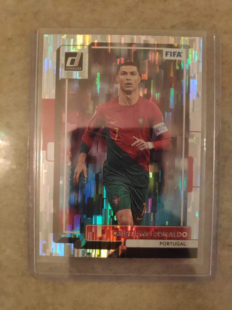 CRISTIANO RONALDO CR7 AUTHENTIC SOCCER CARDS PANINI, Hobbies & Toys ...