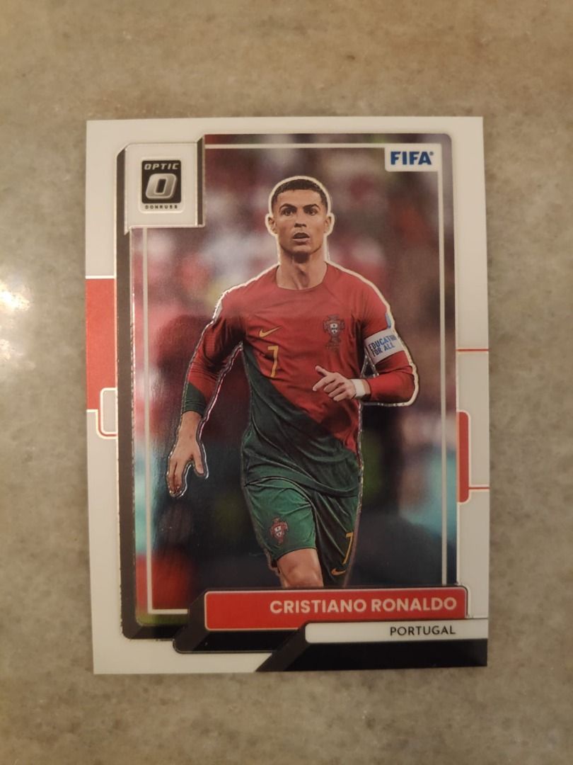 CRISTIANO RONALDO CR7 AUTHENTIC SOCCER CARDS PANINI, Hobbies & Toys ...