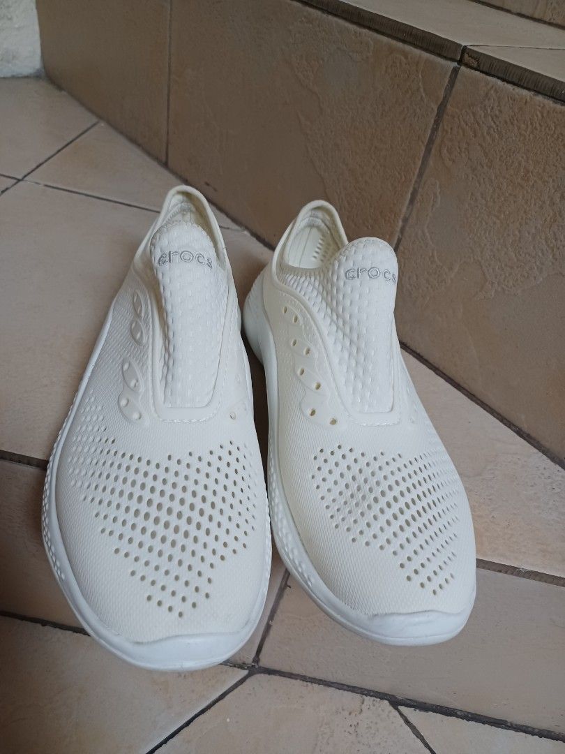 Crocs literide 360 pacer in almost white, Women's Fashion, Footwear ...