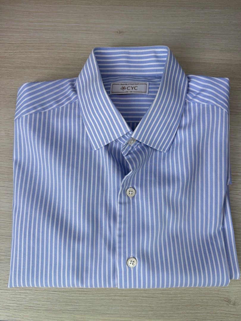 CYC tailored exec office wear shirt men, Men's Fashion, Tops & Sets ...