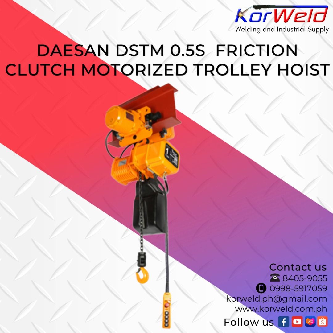 Daesan Friction Clutch Motorized Trolley DSTM 0.5S, Commercial ...