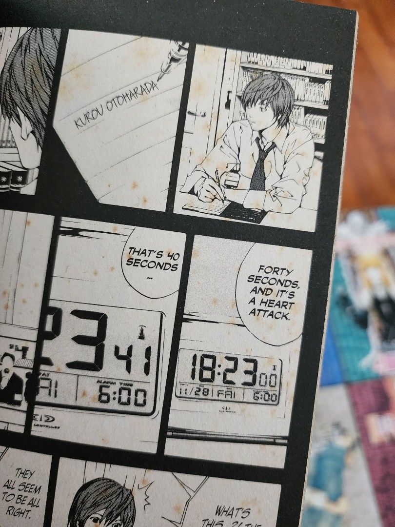 Death Note English Complete Set (vol 1-12), Hobbies & Toys, Books ...