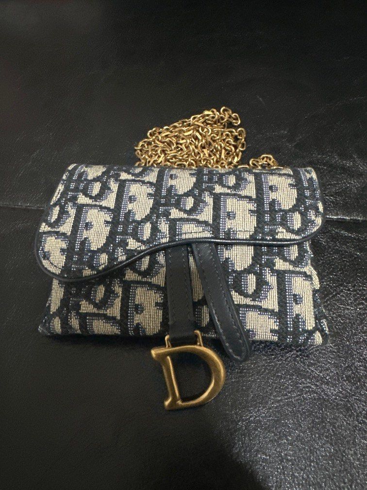 Dior Saddle rectangular linen crossbody bag, Luxury, Accessories on ...