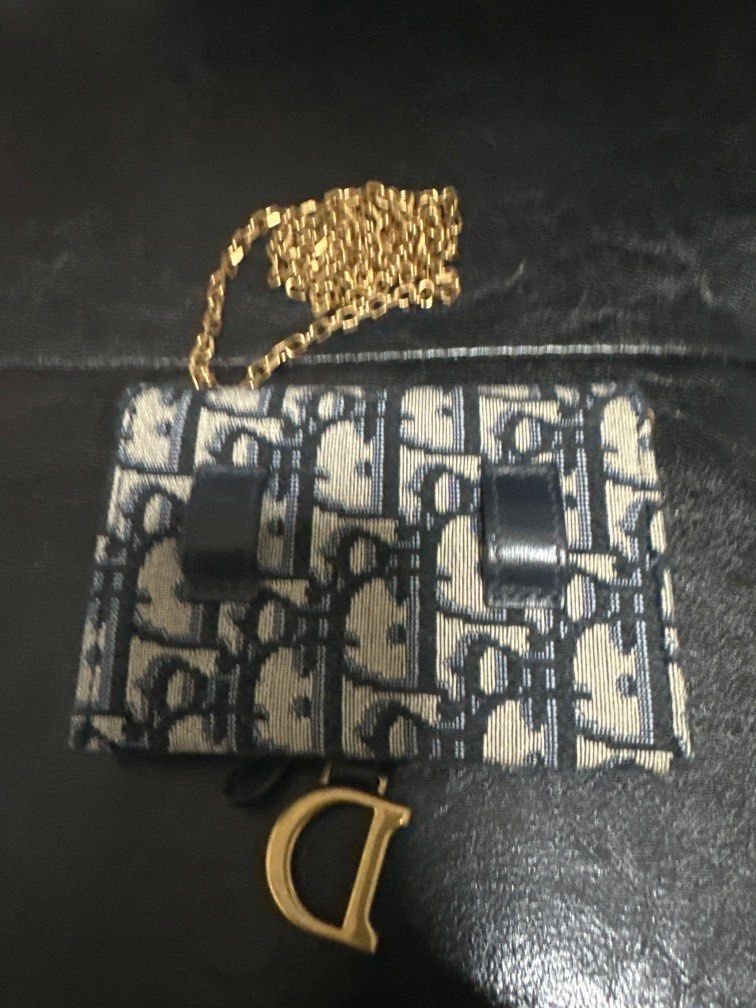 Dior Saddle rectangular linen crossbody bag, Luxury, Accessories on ...