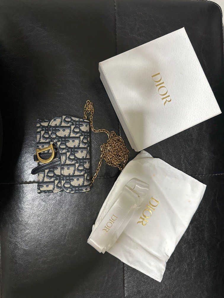 Dior Saddle rectangular linen crossbody bag, Luxury, Accessories on ...