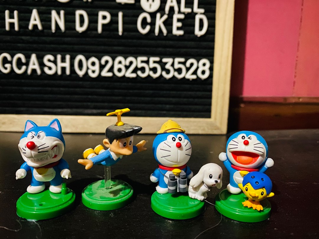Doraemon set, Hobbies & Toys, Toys & Games on Carousell
