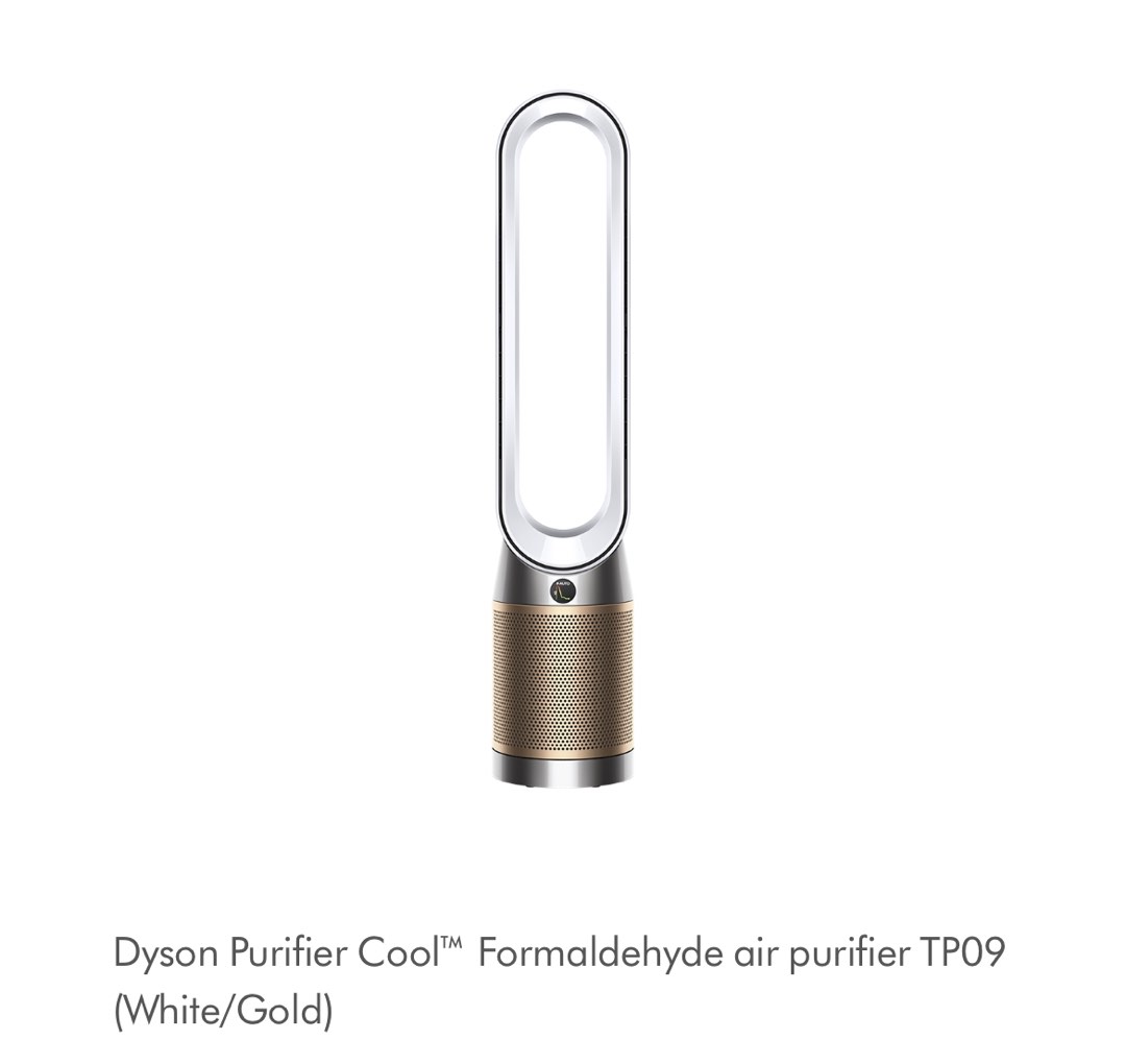 Dyson Purifier Cool TP09 white/gold, TV & Home Appliances, Air ...