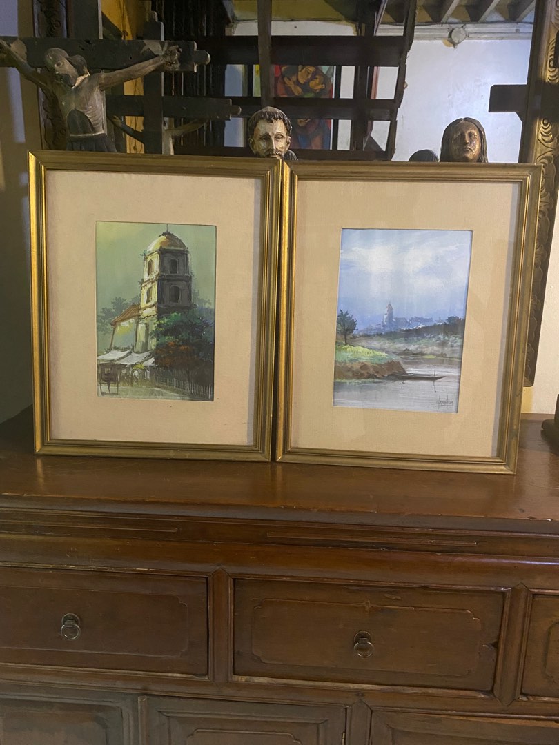 EDDIE SARMIENTO PAINTINGS, Furniture & Home Living, Home Decor, Wall ...