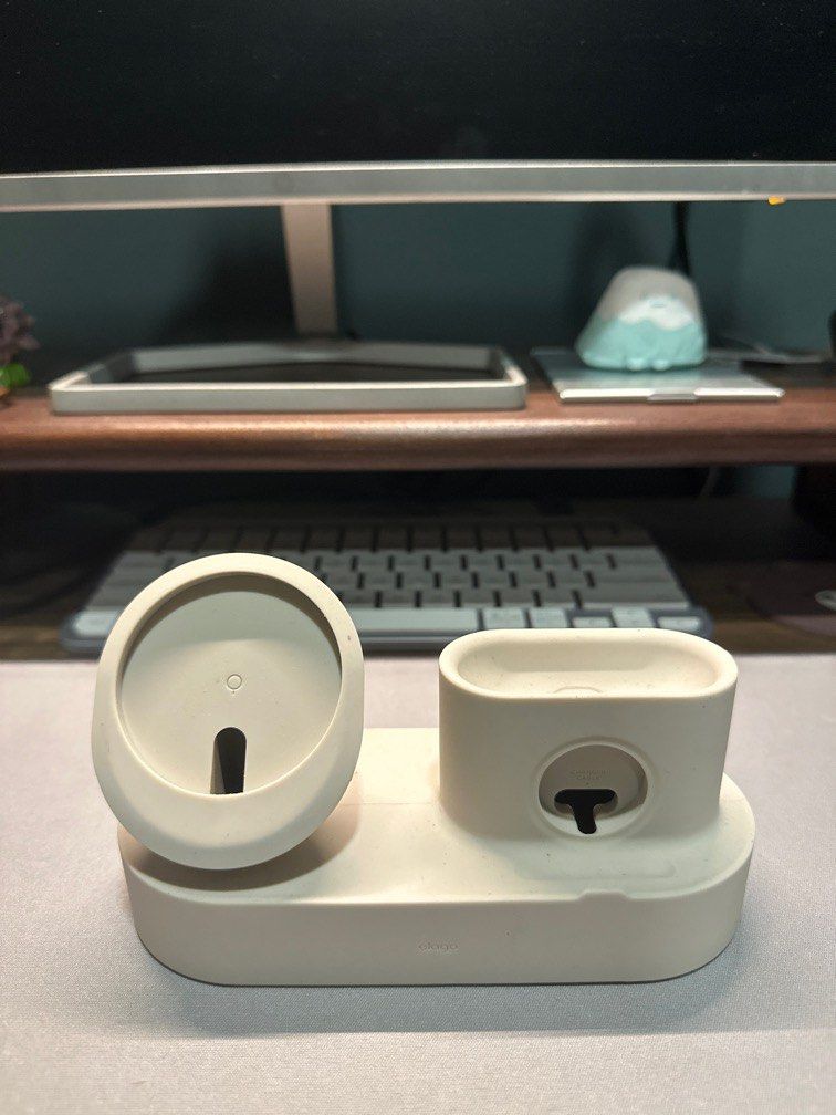 Elago Trio 2 Charging Station (Stone), Mobile Phones & Gadgets, Mobile ...