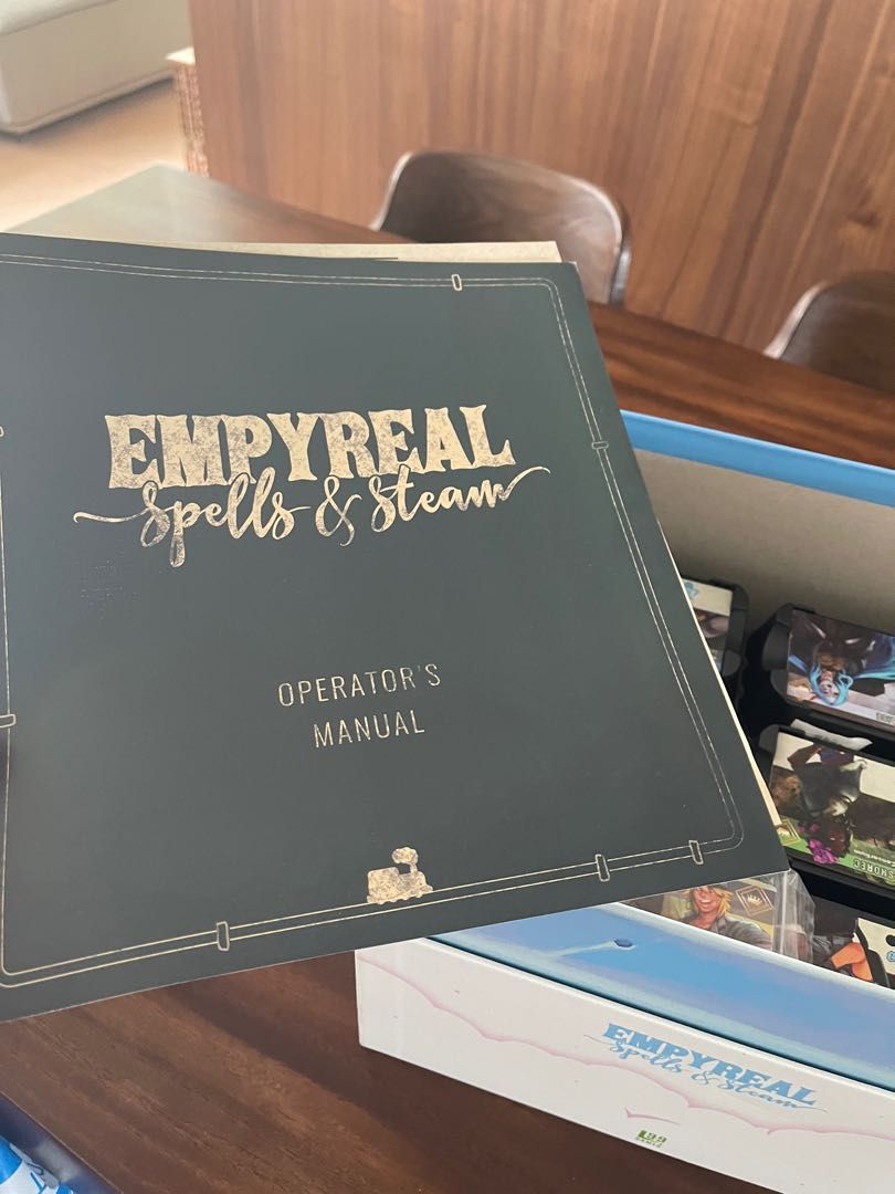 Empyreal Spells & Steam Board Game, Hobbies & Toys, Toys & Games on Carousell