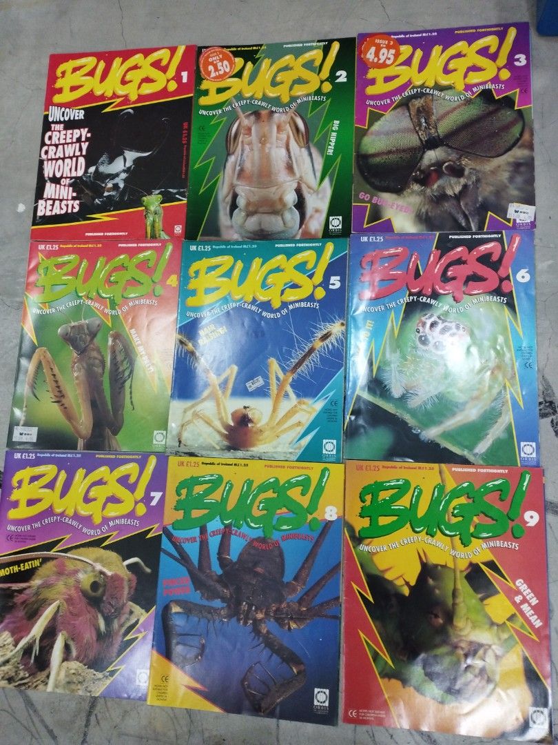 (ENG) Bugs ! Uncover The Creepy-crawly World of Minibeasts ( Vol 1-9 ...