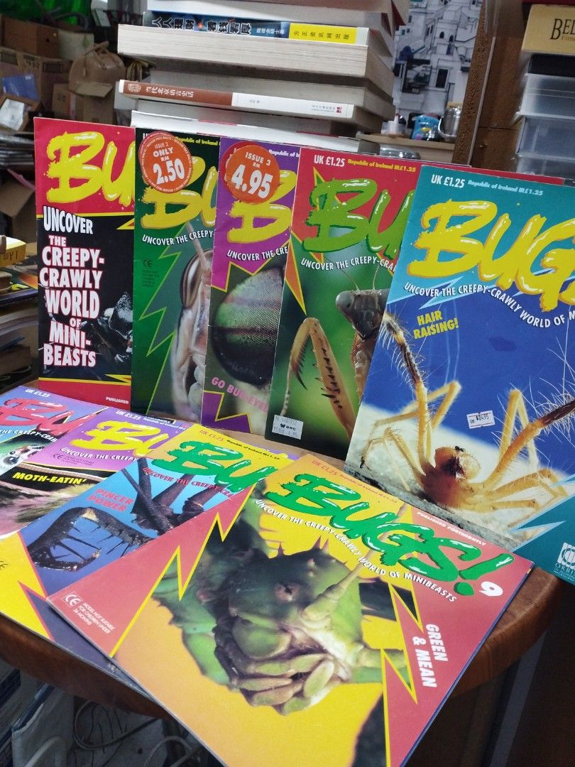 (ENG) Bugs ! Uncover The Creepy-crawly World of Minibeasts ( Vol 1-9 ...