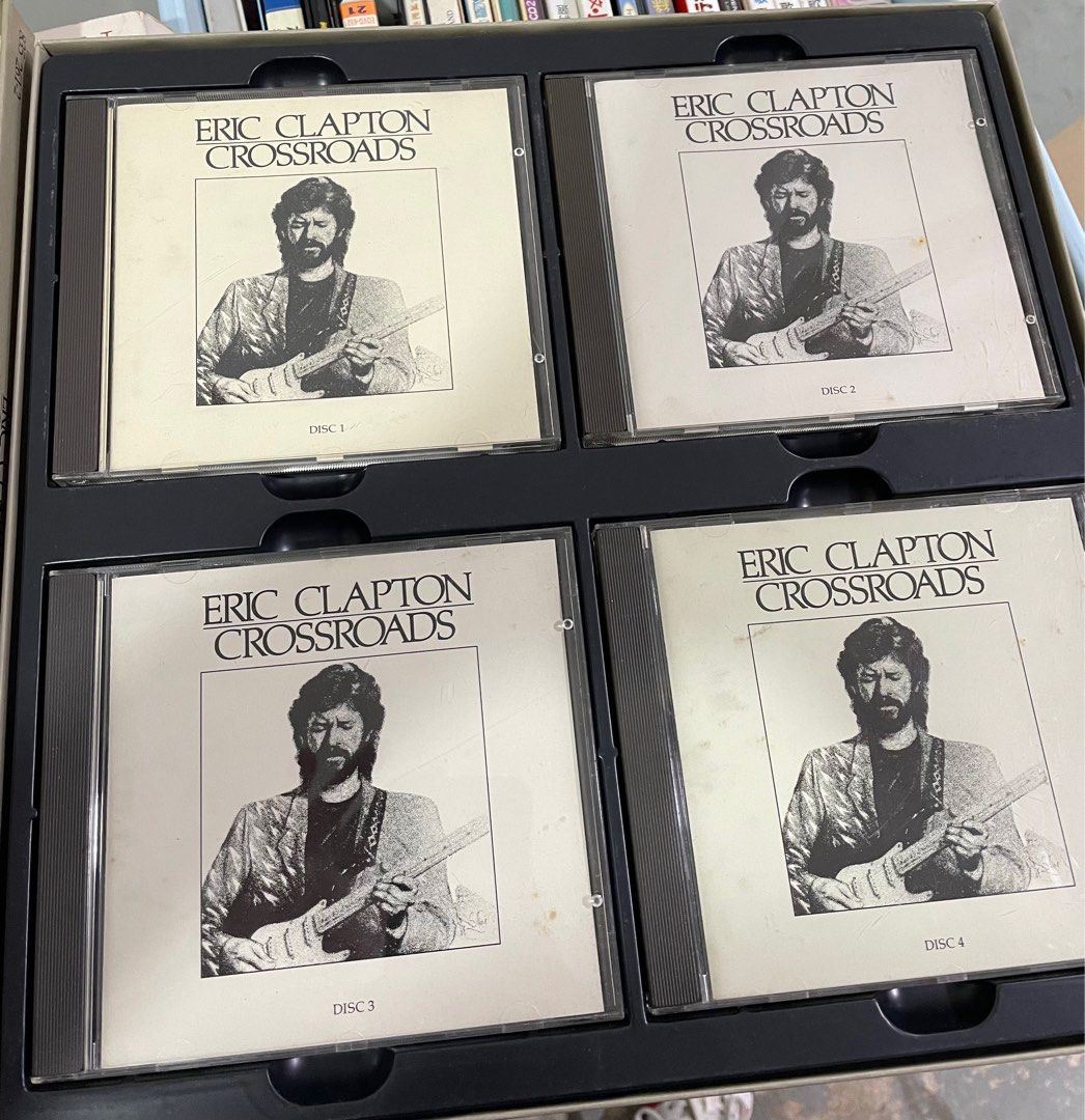 Eric Clapton 'Crossroads' Box Set (4 - CD Collection), 興趣及遊戲, 音樂、樂器 ...