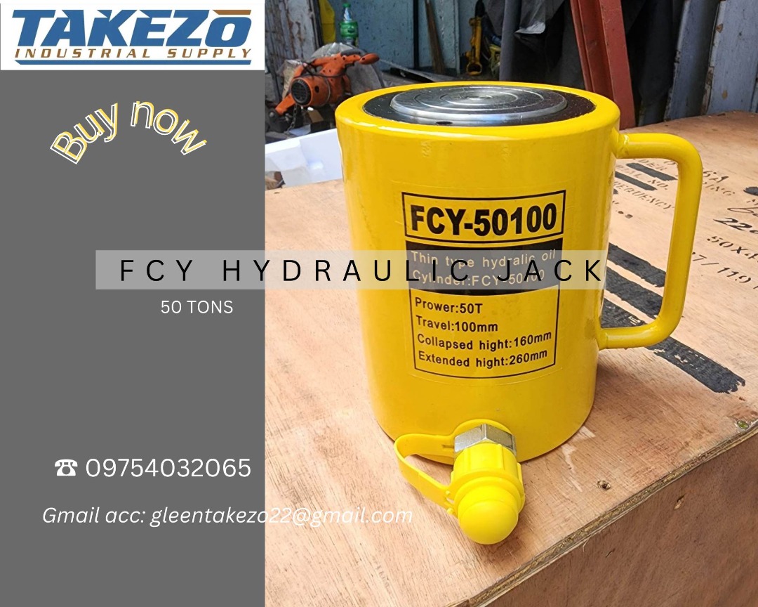 FCY HYDRAULIC JACK, Commercial & Industrial, Construction Tools ...