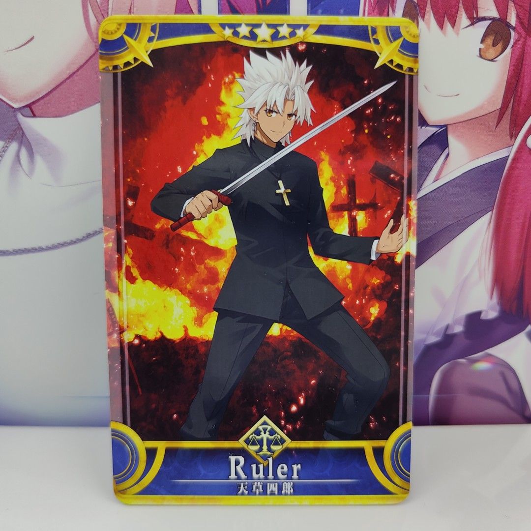 Fgo Amakusa Shirou card (Fate Grand Order Arcade), Hobbies & Toys ...