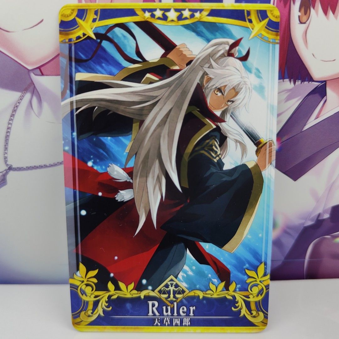 Fgo Amakusa Shirou card (Fate Grand Order Arcade), Hobbies & Toys ...