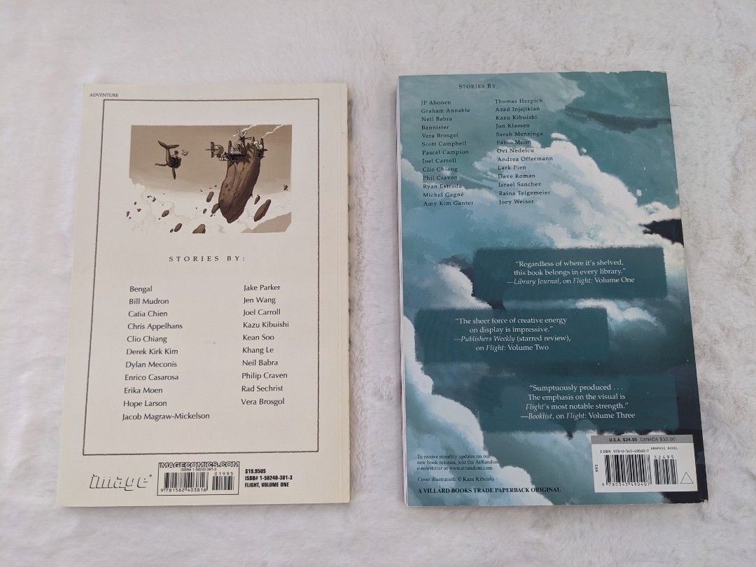 Flight Comics Anthology Vol. 1-2 (Kazu Kibuishi) on Carousell