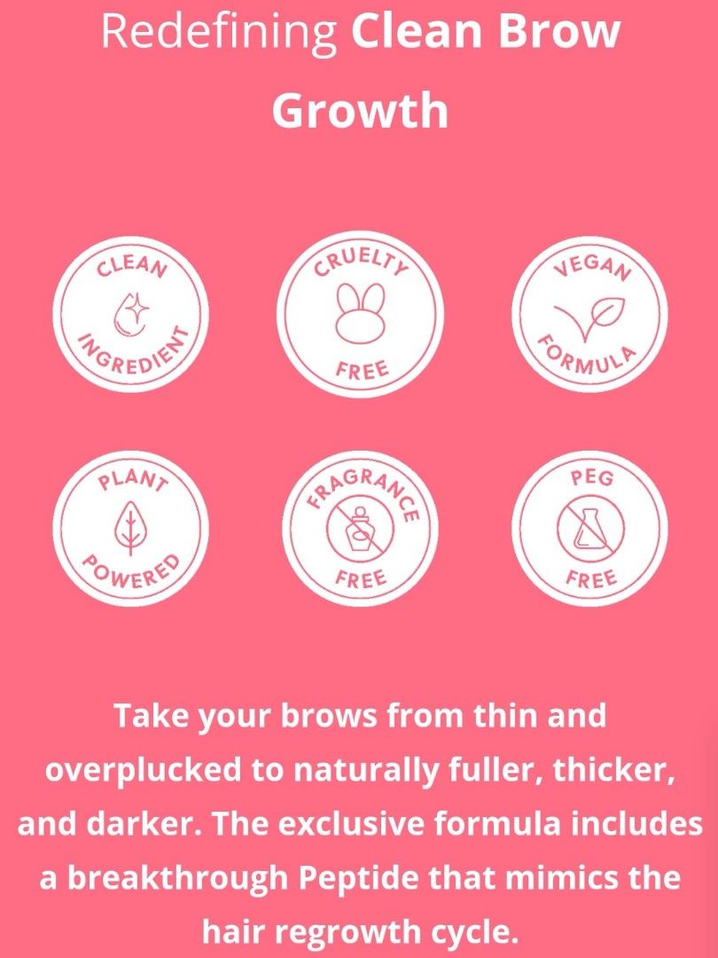 ForChics Eyebrow Enhancing Serum, Beauty & Personal Care, Hair on Carousell