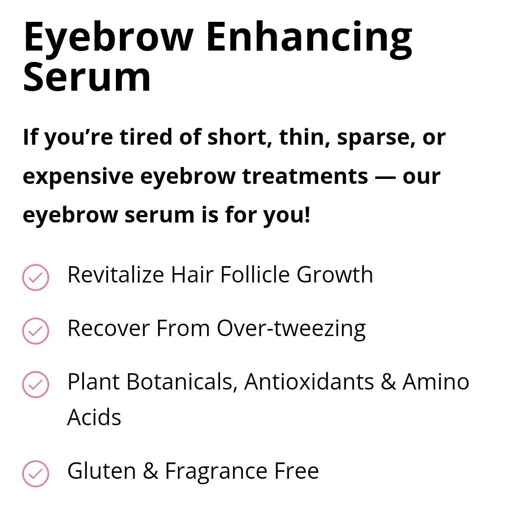 ForChics Eyebrow Enhancing Serum, Beauty & Personal Care, Hair on Carousell