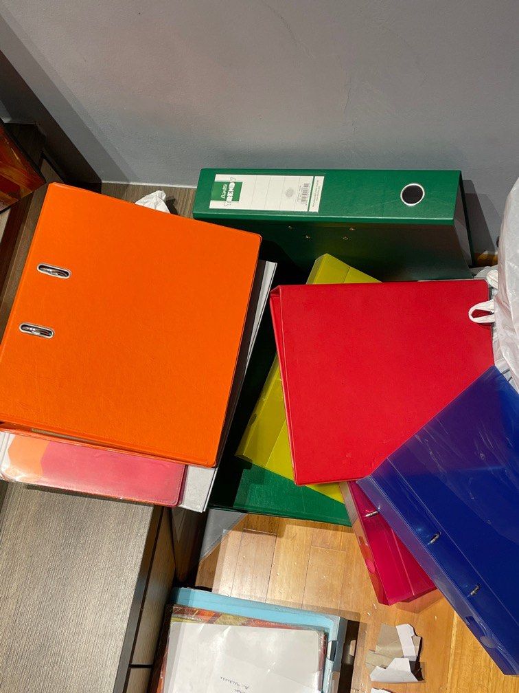 FREE Assorted Ring/Box Files, Hobbies & Toys, Stationery & Craft ...