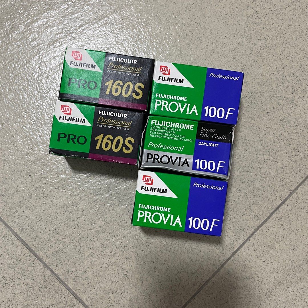 Fujifilm 35mm film Provia 100F & Pro 160S (expired), Photography ...