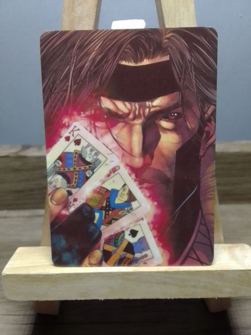 GAMBIT ROYAL FLUSH ART CARD - CUSTOM, Hobbies & Toys, Toys & Games on Carousell