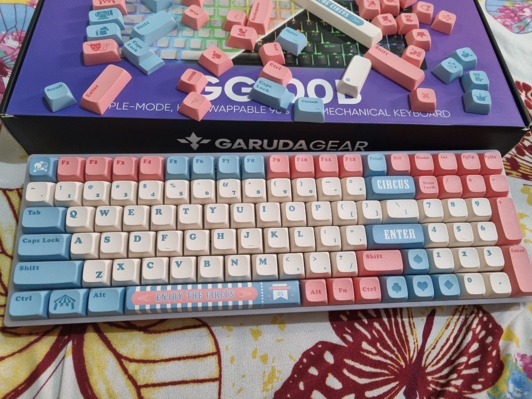 Garuda Gear modded mechanical keyboard, Computers & Tech, Parts ...