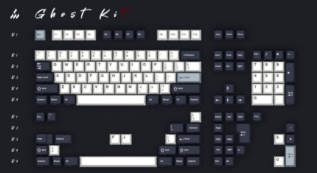 GMK Agent 01, Computers & Tech, Parts & Accessories, Computer Keyboard ...