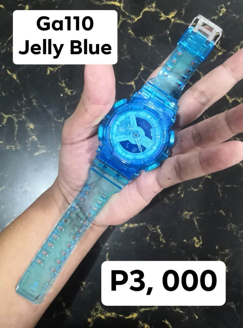 Gshock Ga110 Jelly Blue on Carousell