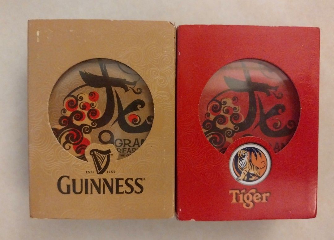Guinness Stout & Tiger Beer deck of cards, Hobbies & Toys, Collectibles ...