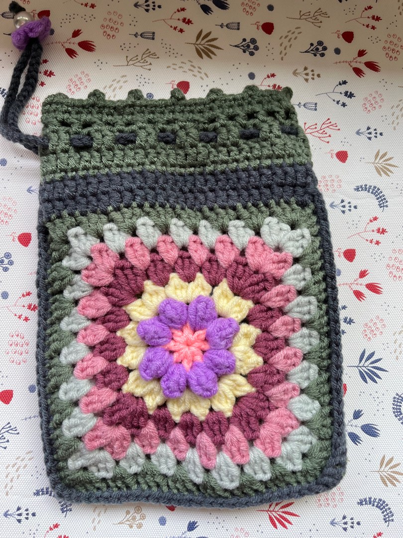 Handmade Crochet Nanny Pouch, Hobbies & Toys, Stationery & Craft ...