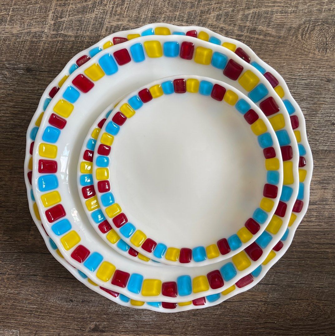 Handmade Glass Plates from $15, Furniture & Home Living, Kitchenware ...