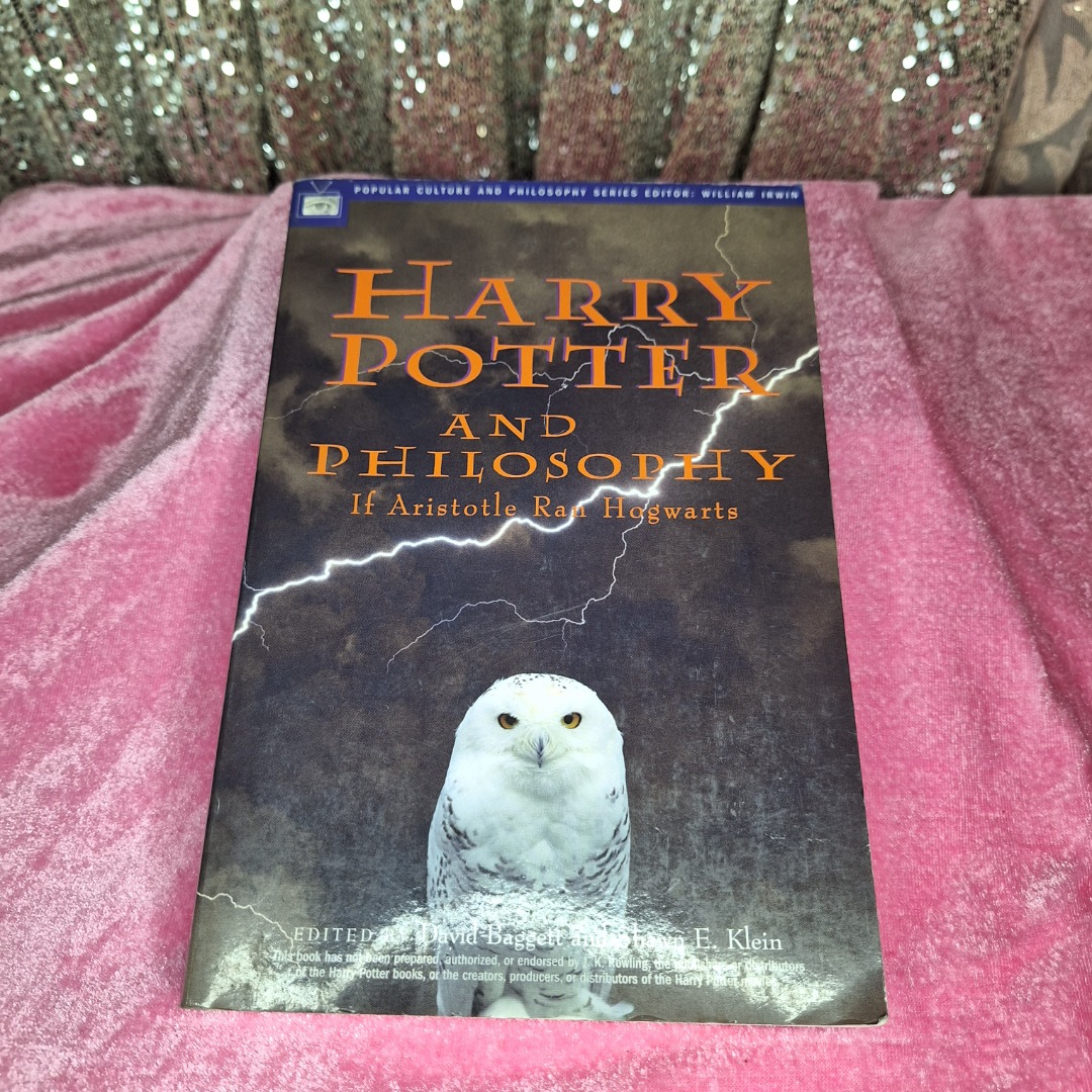 HARRY POTTER AND PHILOSOPHY IF ARISTOTLE RAN HOGWARTS, Hobbies & Toys ...