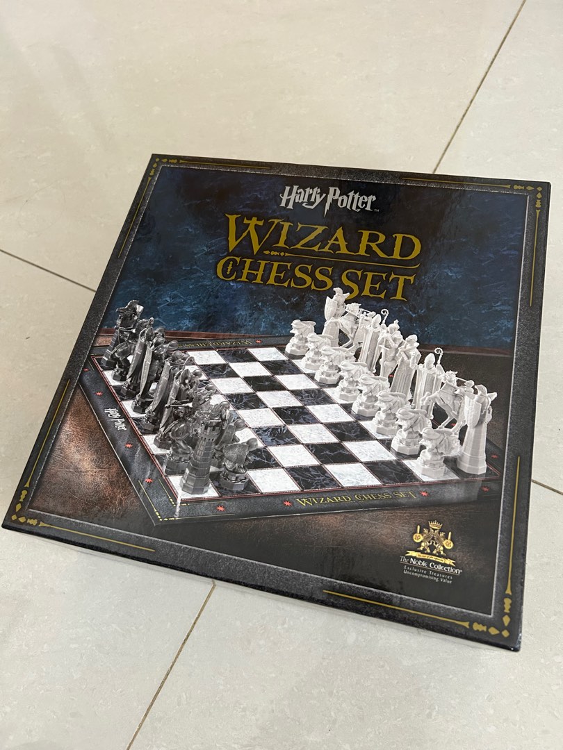 Harry Potter Wizard Chess Set, Hobbies & Toys, Toys & Games on Carousell