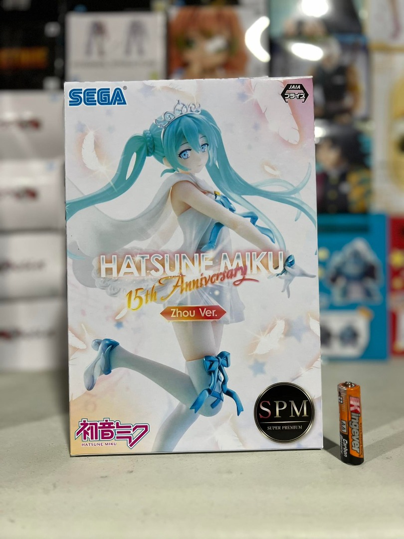 Hatsune Miku 15th Anniversary ZHOU Version - SEGA Vocaloid - SPM Figure ...