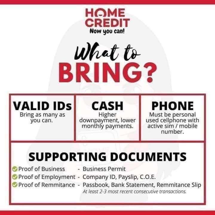 Home Credit Offer, Announcements on Carousell