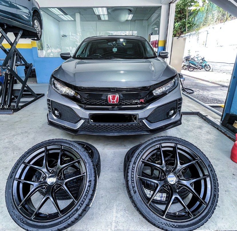 Honda Civic FC rims & tyre brand new mix and match 10th Gen civicx fc1 ...