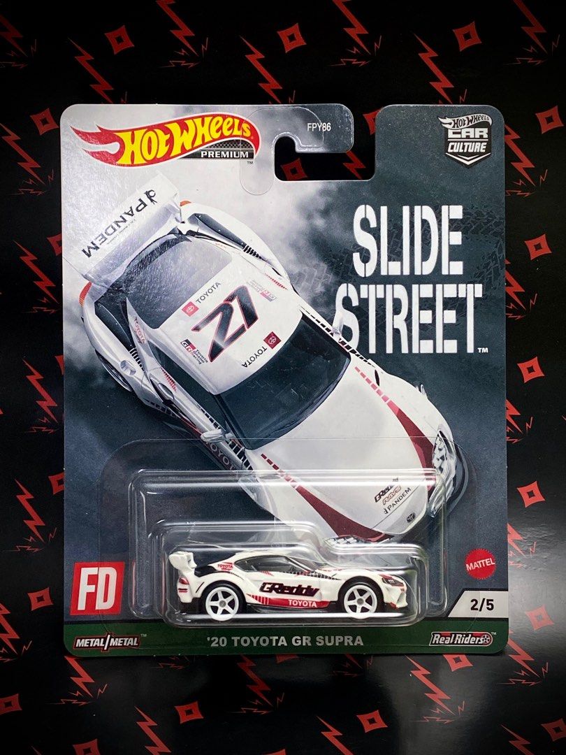 Hot Wheels Toyota GR Supra Greddy Pandem Slide Street > Hotwheels ...