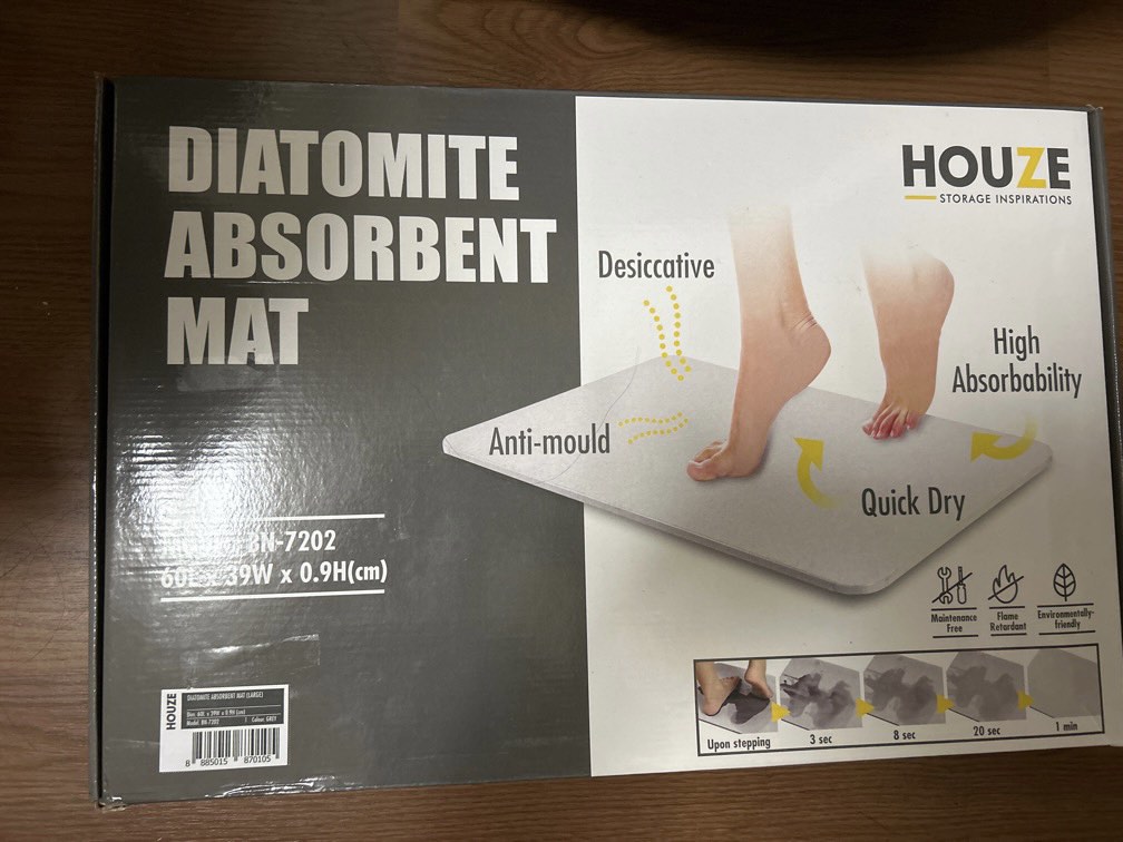 Houze Diatomite Absorbent Mat, Furniture & Home Living, Home Decor ...
