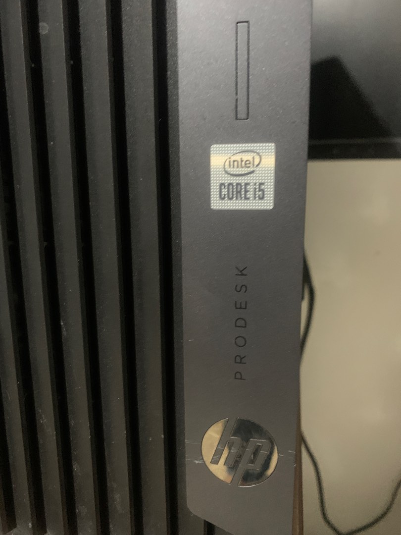 Work from home pc setup / school PC setup - HP i5 10th gen (set) 16 ram ...