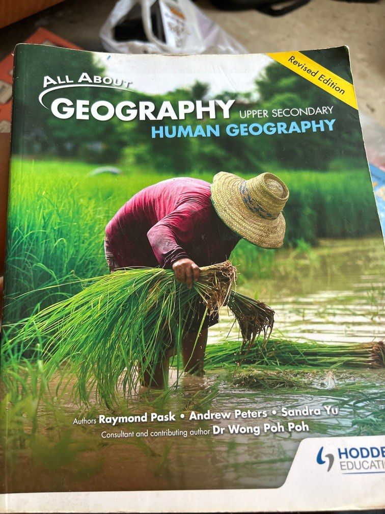 Human geography textbook, Hobbies & Toys, Books & Magazines, Textbooks on Carousell