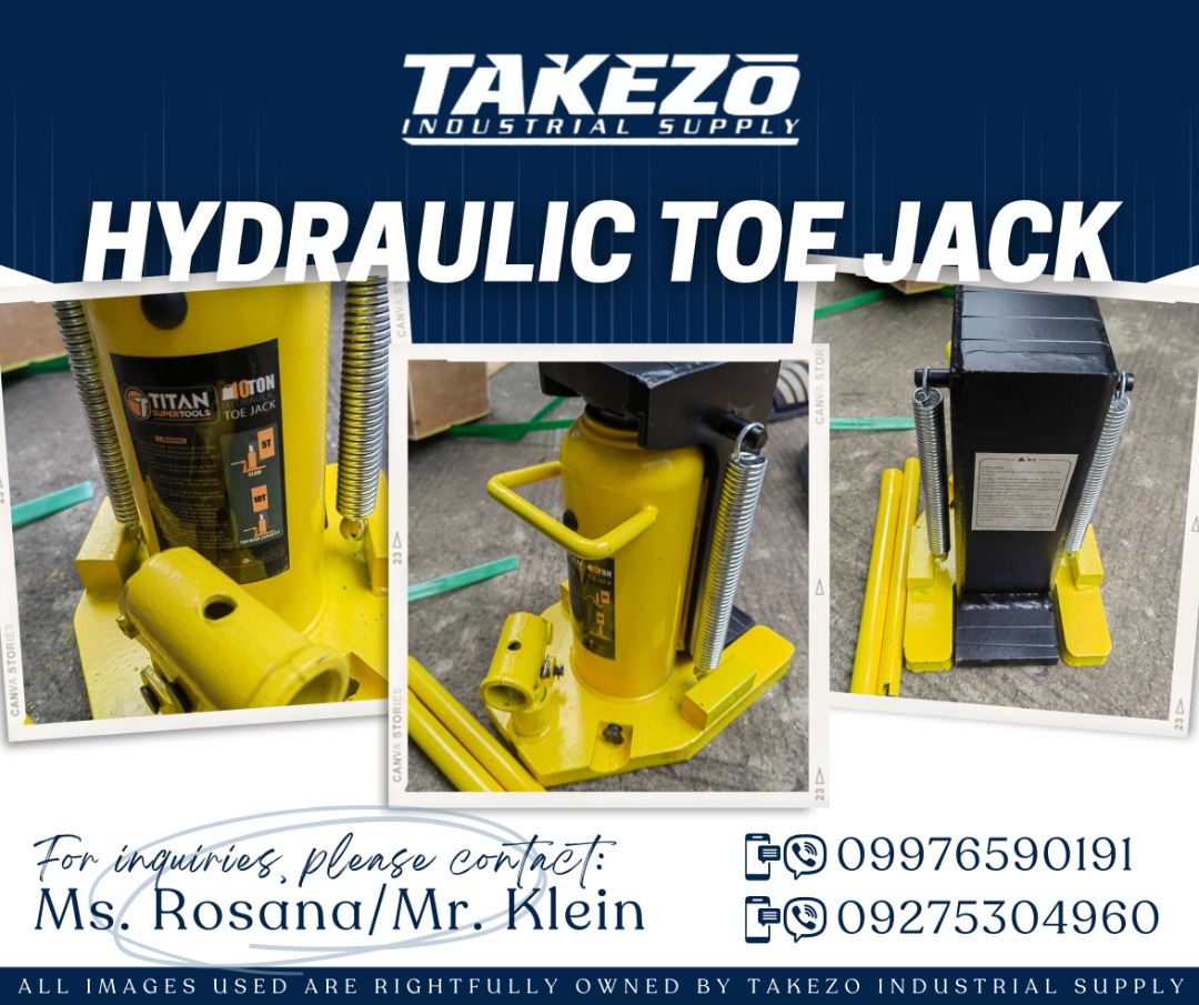 Hydraulic Toe Jack, Commercial & Industrial, Construction Tools ...