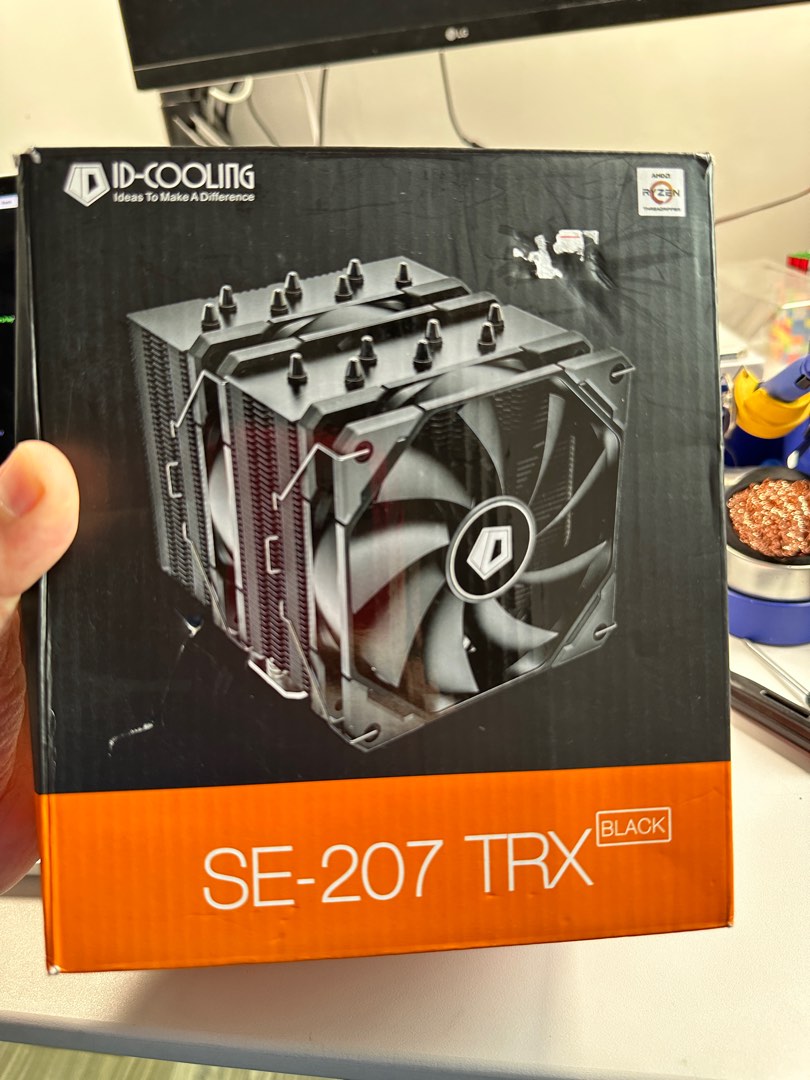 ID-COOLING SE-207 TRX (AMD THREADRIPPER CPU ONLY), Computers & Tech ...