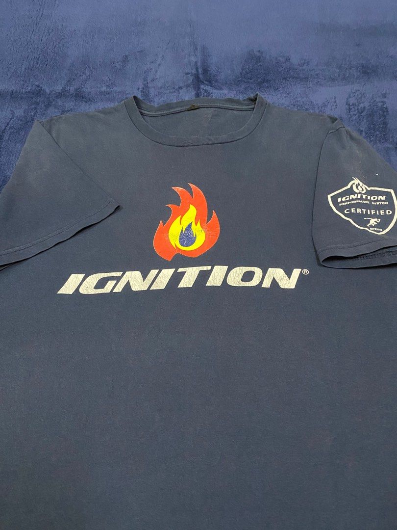 Ignition Performance System Center Logo Tshirt, Men's Fashion, Tops ...