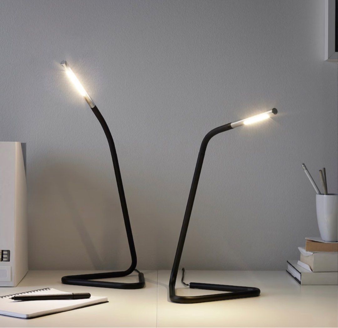 IKEA Led Desk Lamp, Furniture & Home Living, Lighting & Fans, Lighting ...