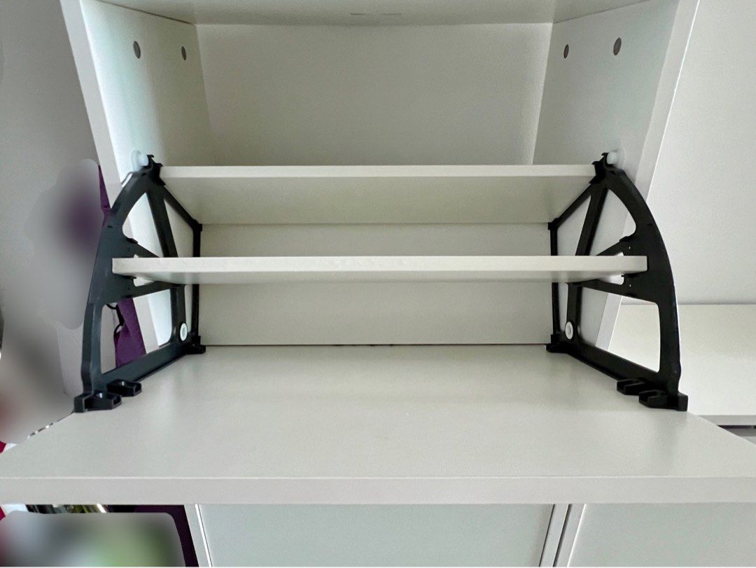 IKEA shoe rack BISSA (two), Furniture & Home Living, Furniture, Shelves ...