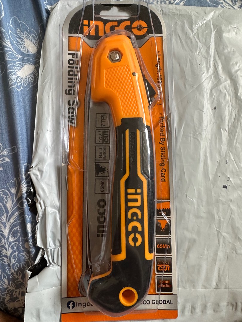 Ingco HFSW1808 7" Folding Saw / Wood Cutting / 7 TPI, Furniture & Home ...