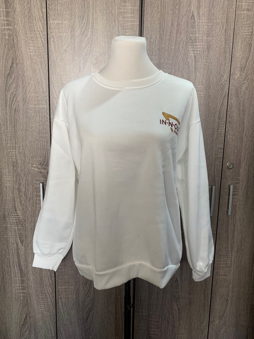 In-N-Out Burger Sweater Jacket on Carousell