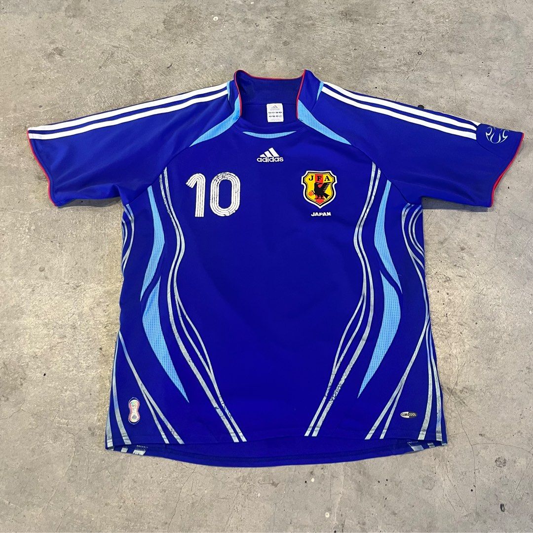 Japan 2006 authentic original adidas home football jersey Nakamura S ...
